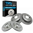 TRQ Front & Rear Brake Rotors Set Fits Select 2007-2015 Mini Cooper ...
