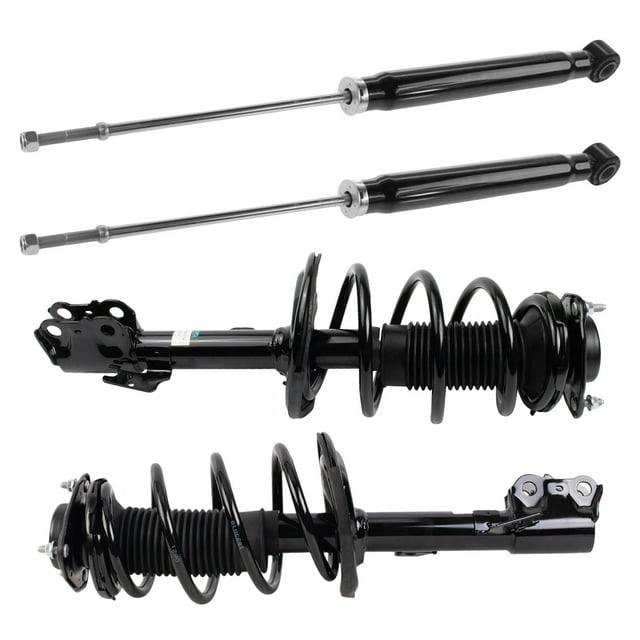 TRQ Front Rear Complete Loaded Strut Shock Kit Set 4pc for 15-20 Sienna ...