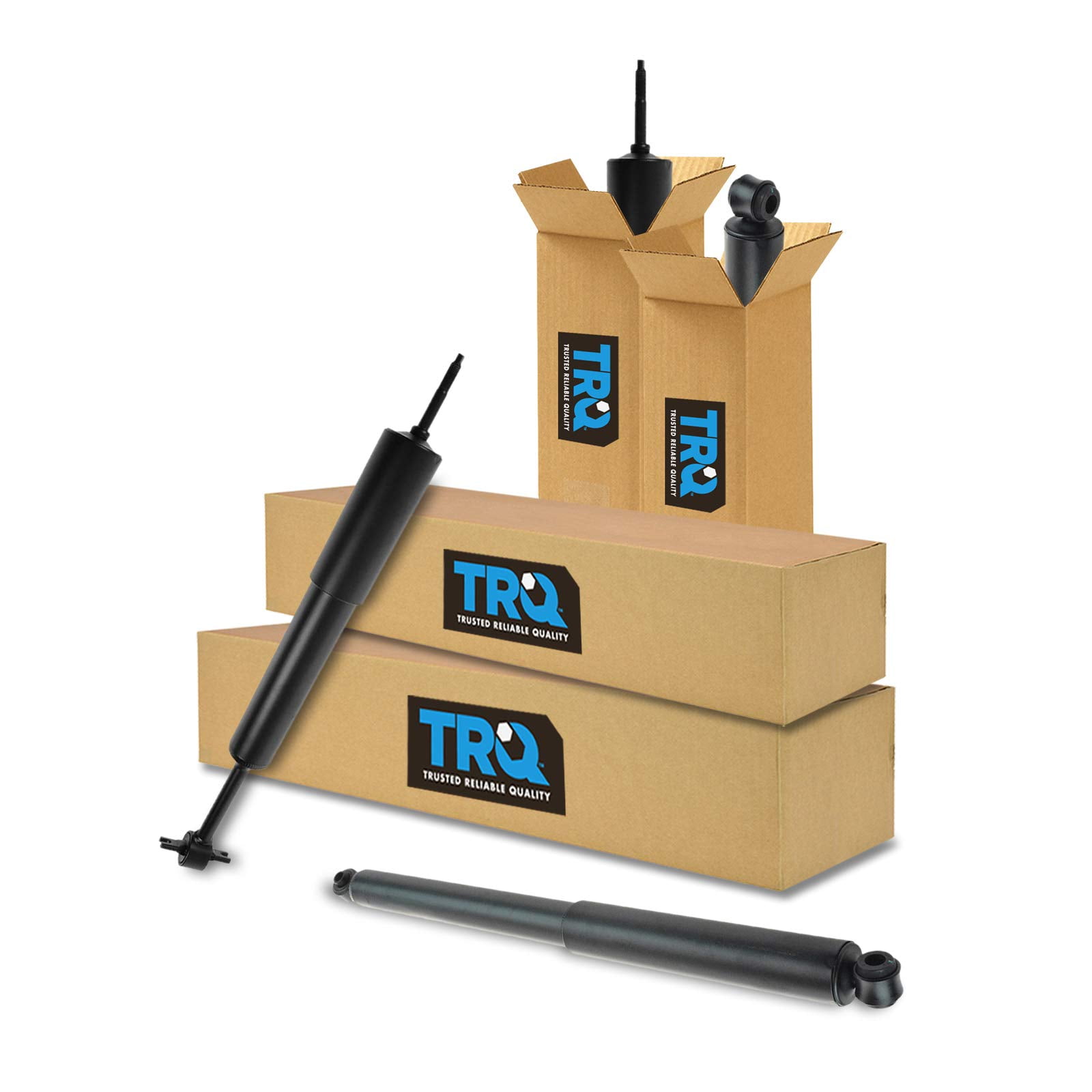TRQ Front Rear Shock Absorber Driver Passenger Set of 4 for Ranger ...