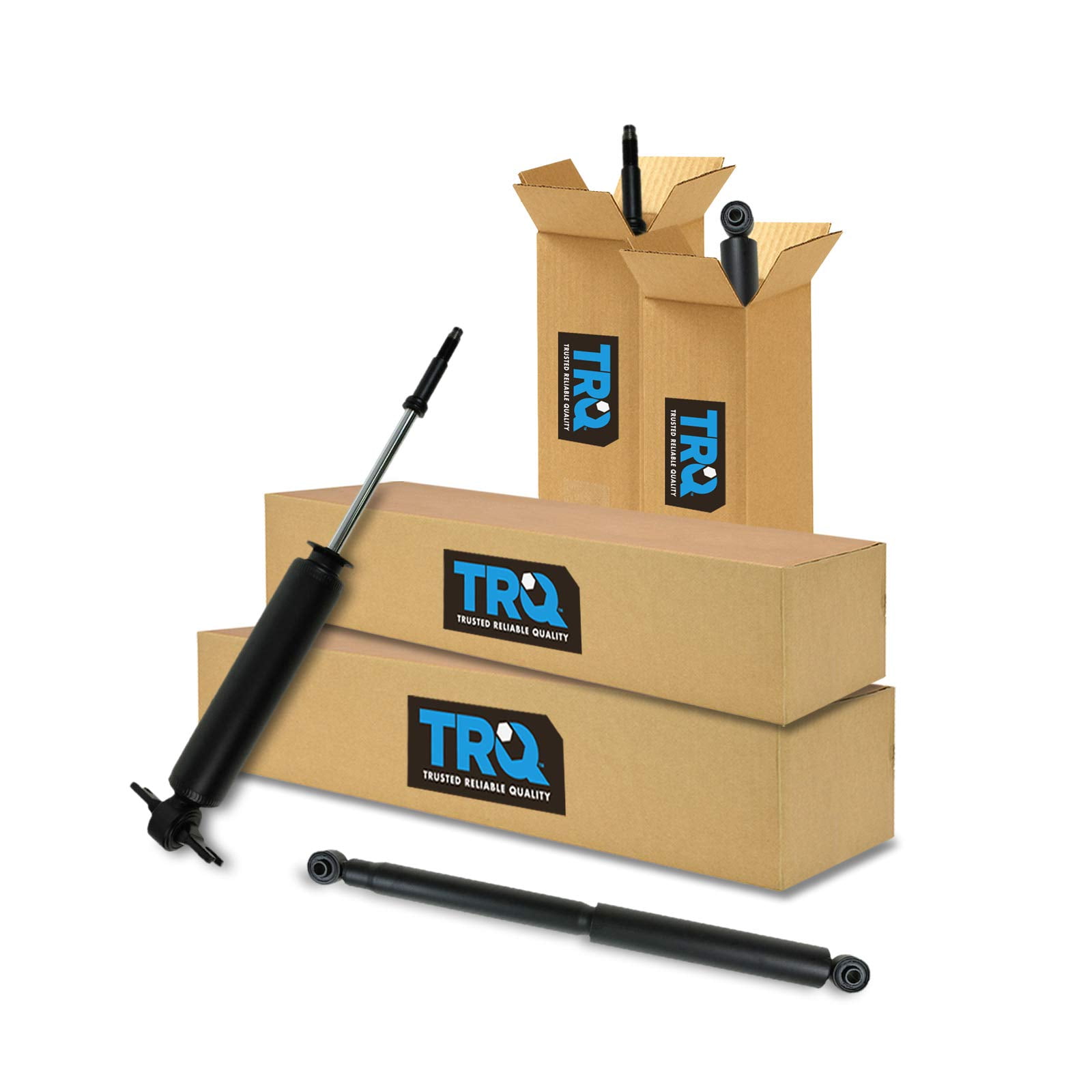 TRQ Front & Rear Shock Absorber Kit Set of 4 for 02-08 Dodge Ram 1500 ...
