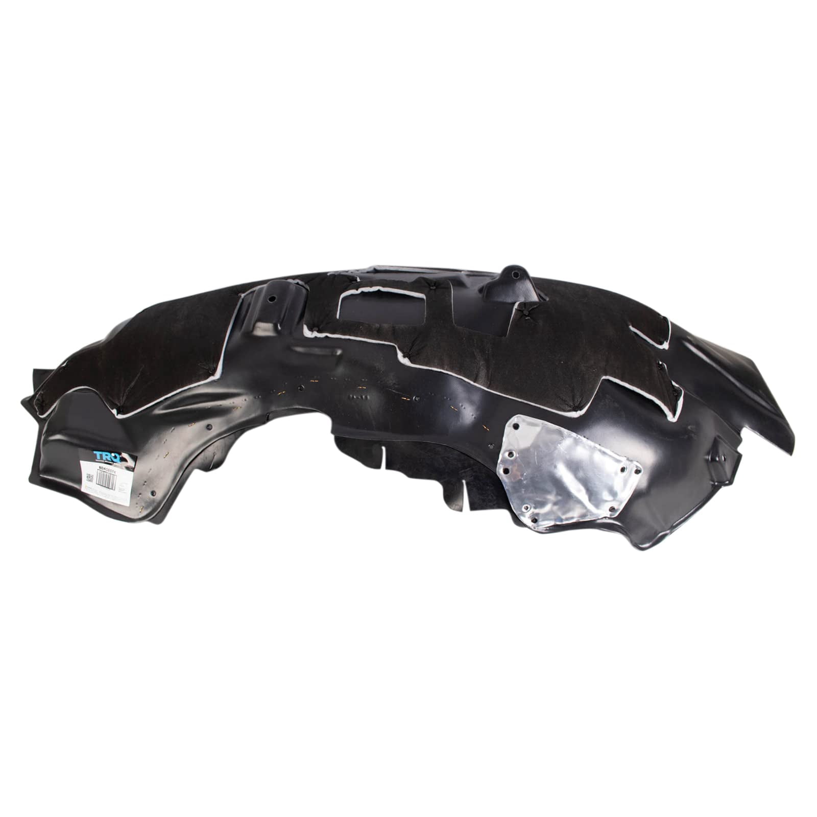 TRQ Front Right Inner Fender Liner Black Passenger Side Fits Select ...