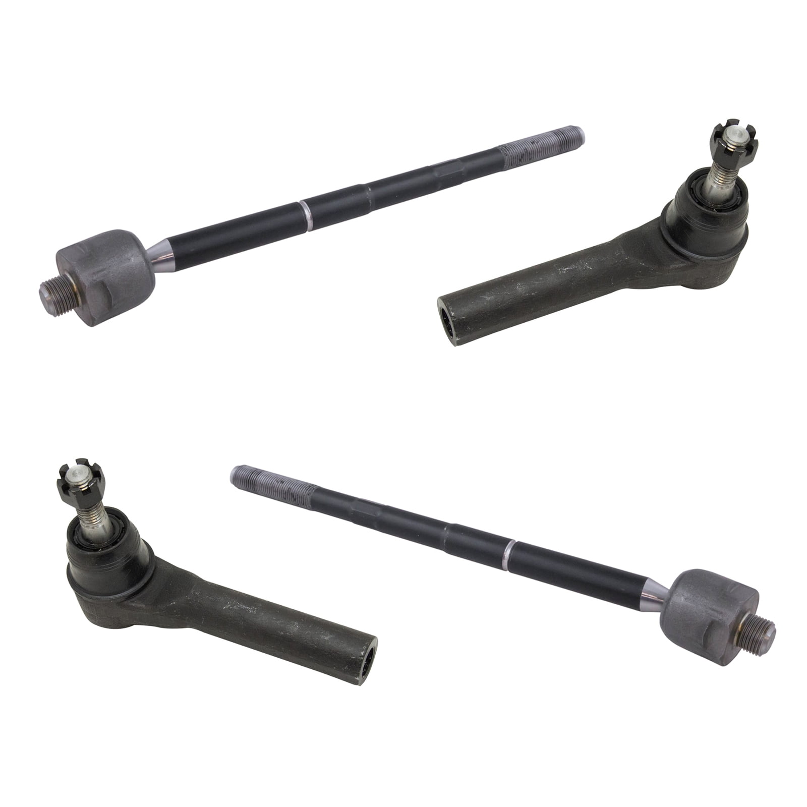 TRQ Front Steering Inner Outer Tie Rod End Kit Set 4pc for Silverado ...