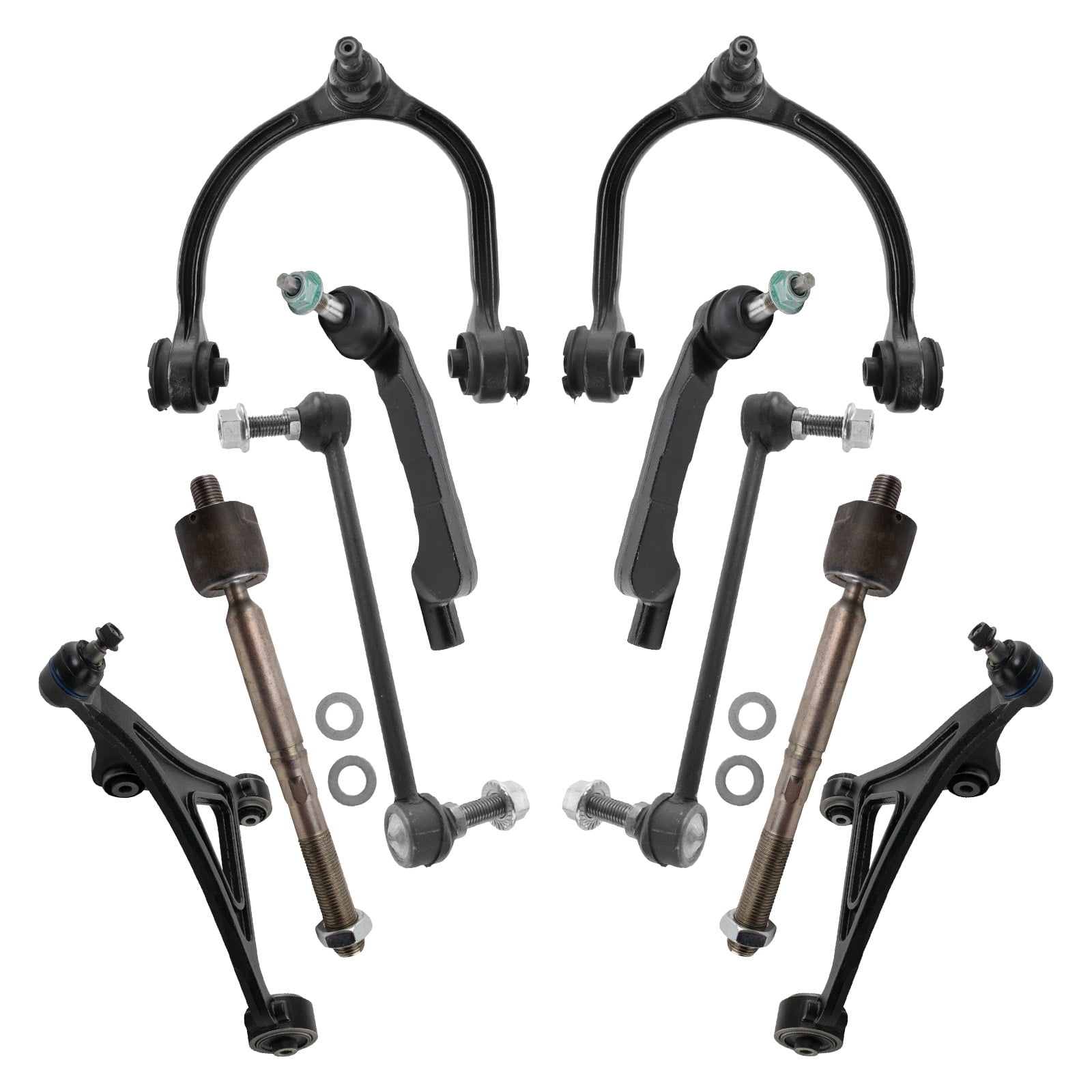 TRQ Front Steering & Suspension Kit Fits 12-14 Chrysler 300 12-17 Dodge ...