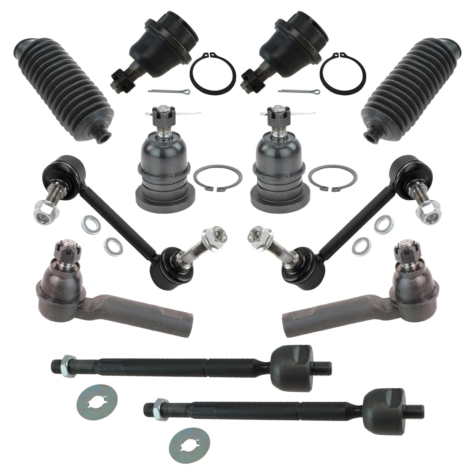 TRQ Front Steering & Suspension Kit Fits 2005-2018 Toyota Tacoma ...