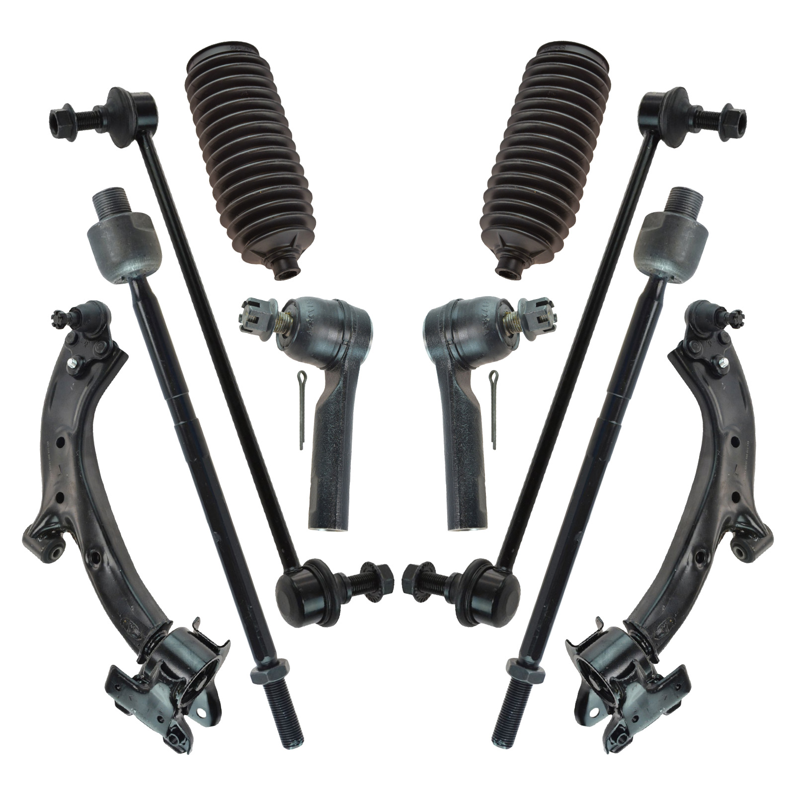 TRQ Front Steering & Suspension Kit Fits 2007-2011 Honda CR-V PSA34476 ...