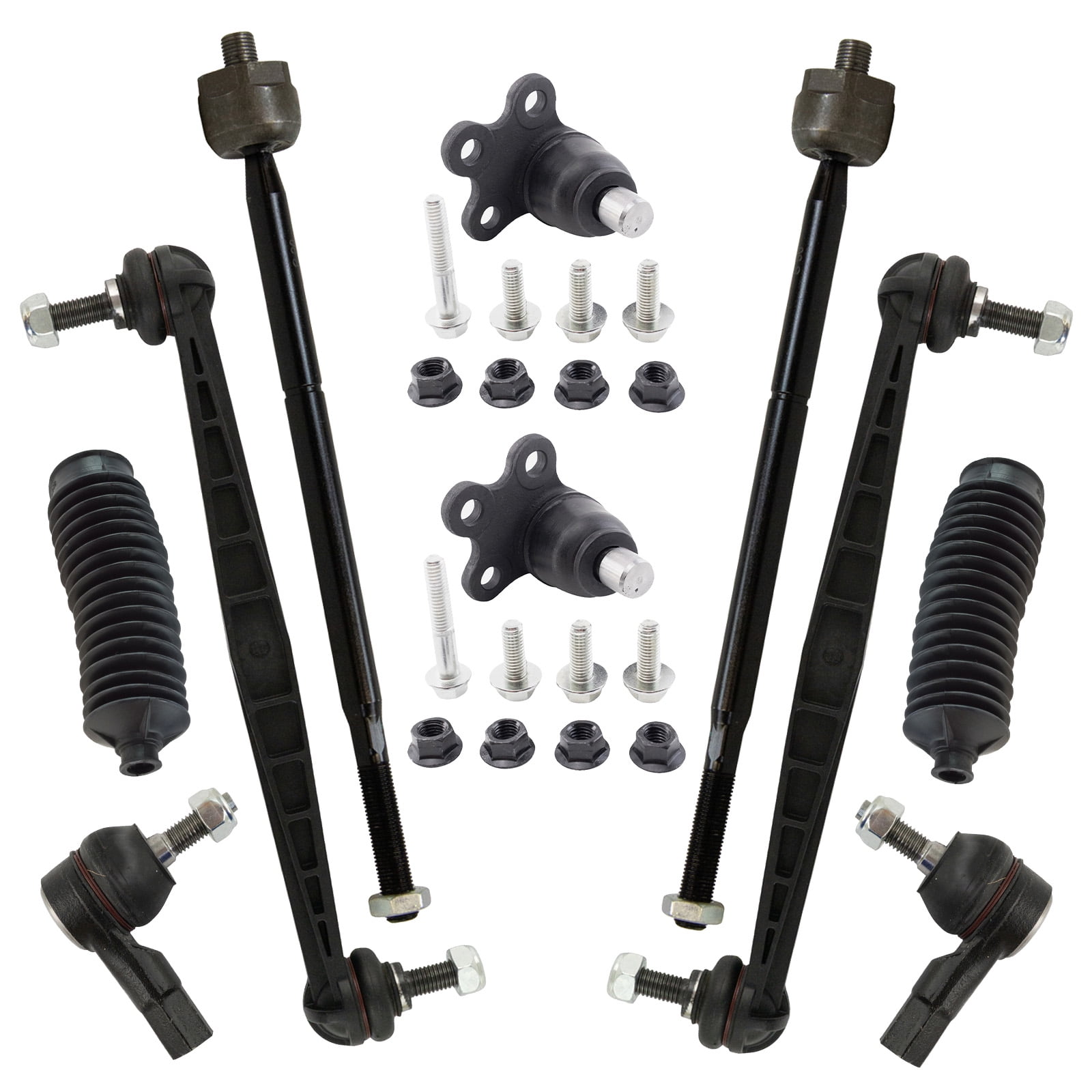 TRQ Front Steering & Suspension Kit Fits 2012-2018 Chevrolet Sonic ...