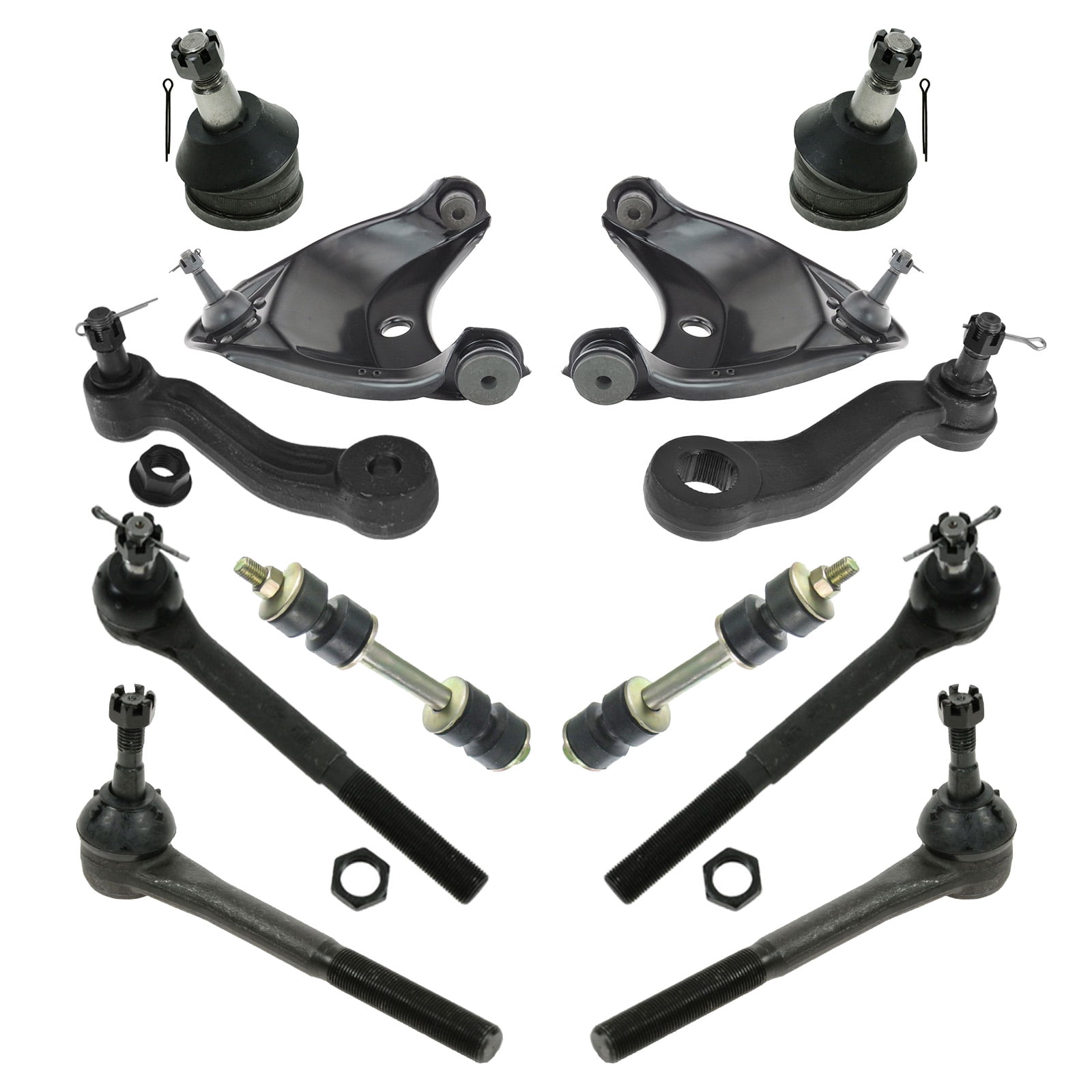 TRQ Front Steering & Suspension Kit Fits Chevy C1500 Suburban C2500 ...