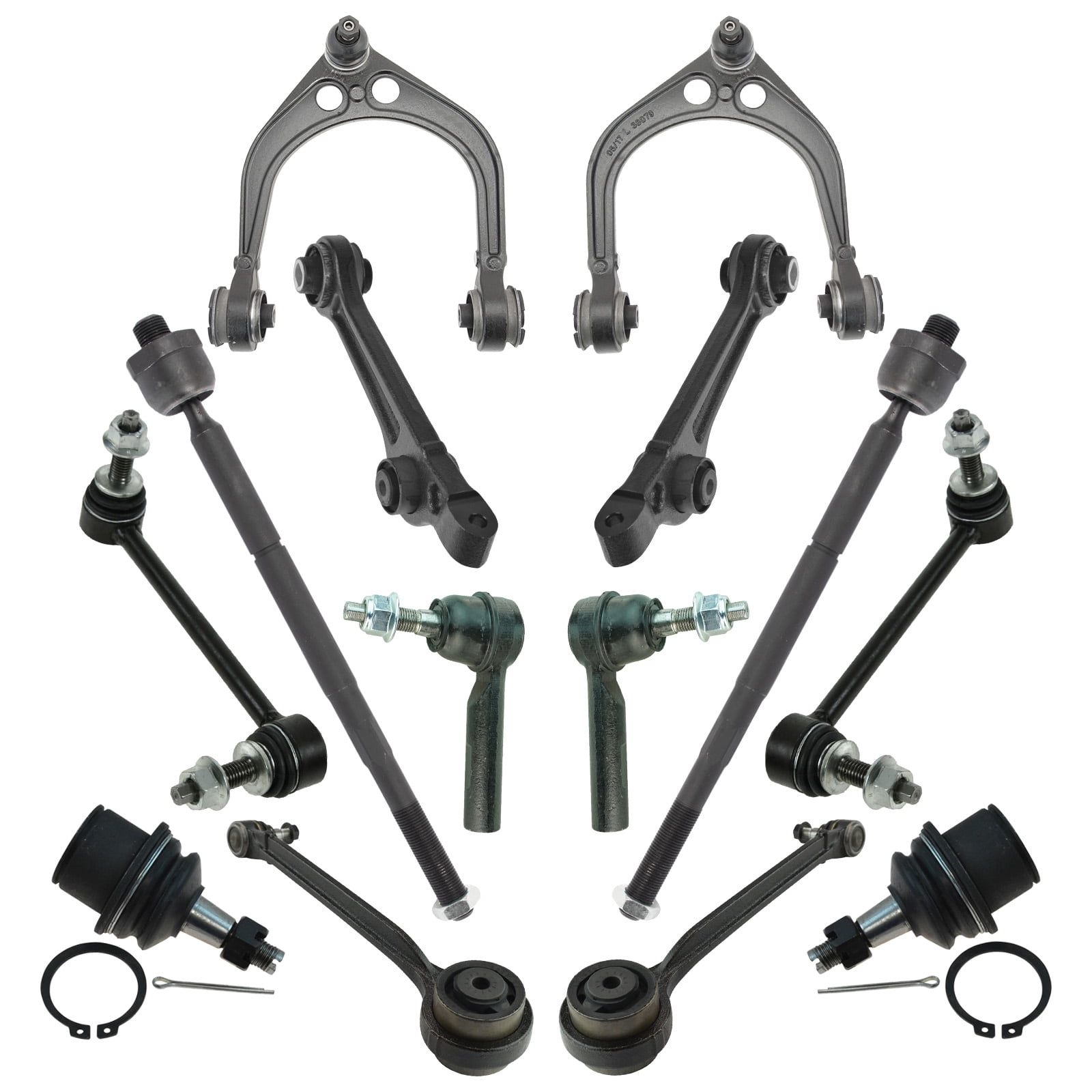TRQ Front Steering & Suspension Kit For 15-19 Chrysler 300 Challenger ...