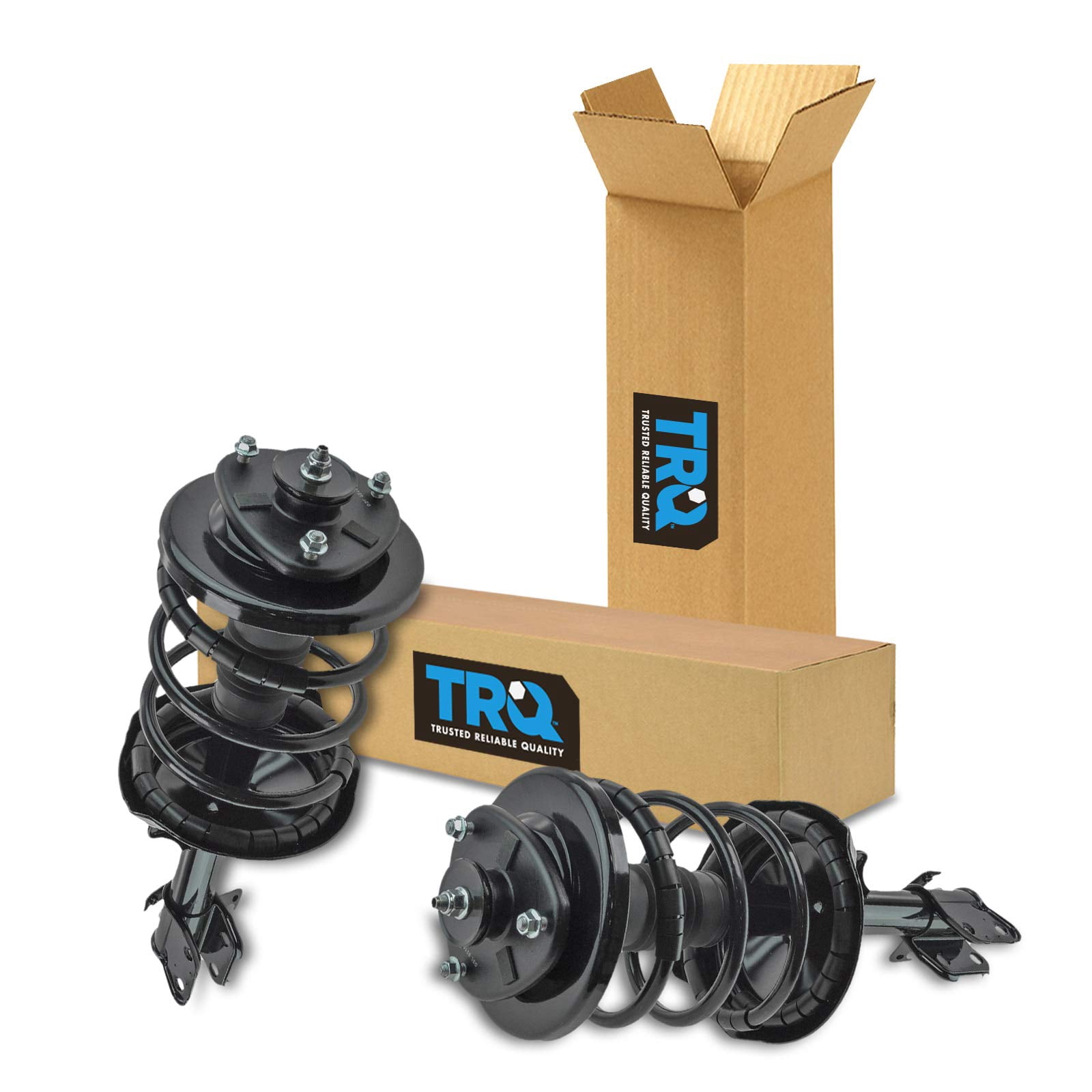 TRQ Front Strut & Coil Spring Assembly Set Driver & Passenger Sides ...