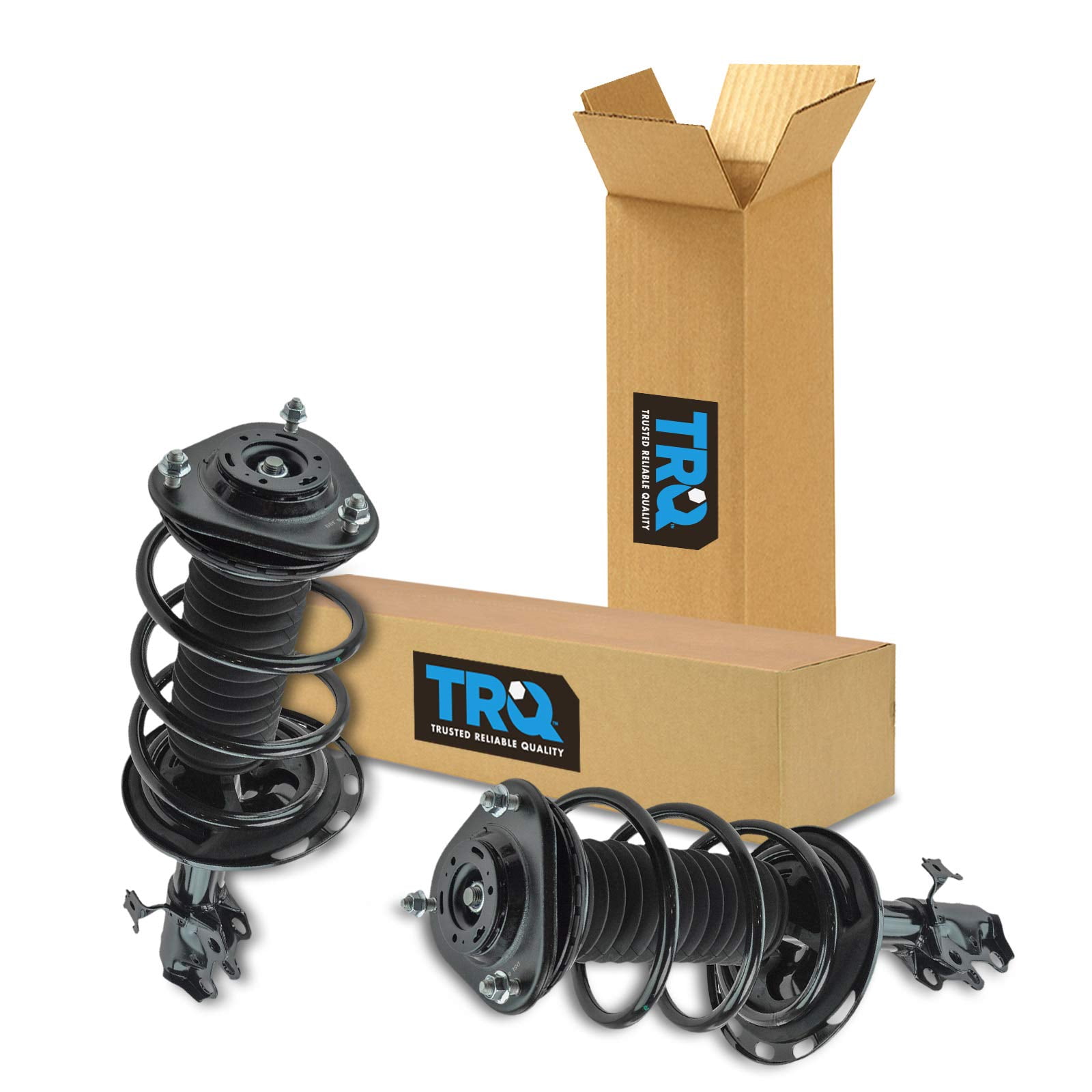 TRQ Front Strut & Coil Spring Assembly Set Driver & Passenger Sides ...