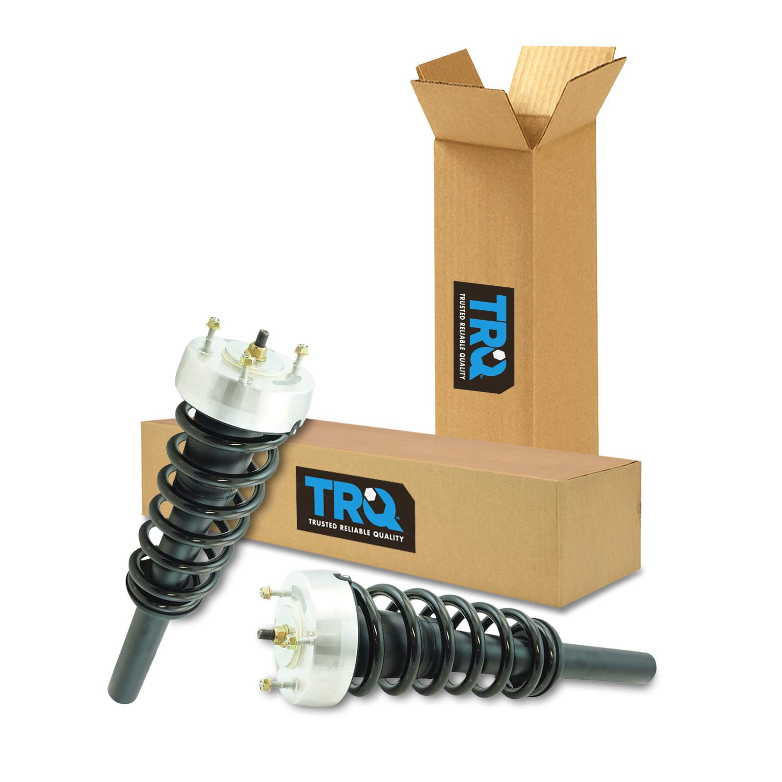 TRQ Front Strut & Coil Spring Assembly Set Driver & Passenger Sides ...