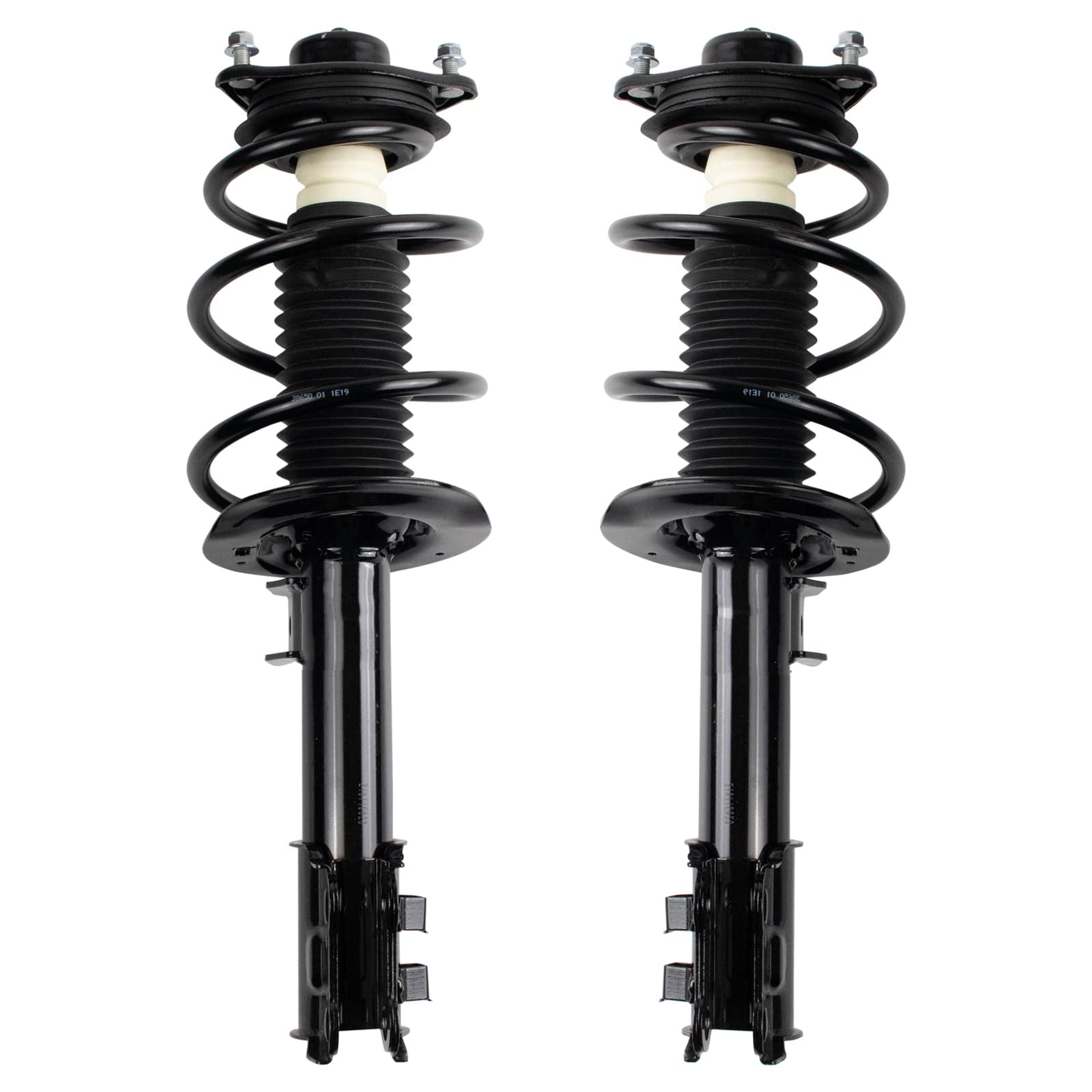 TRQ Front Strut & Coil Spring Assembly Set Driver & Passenger Sides ...
