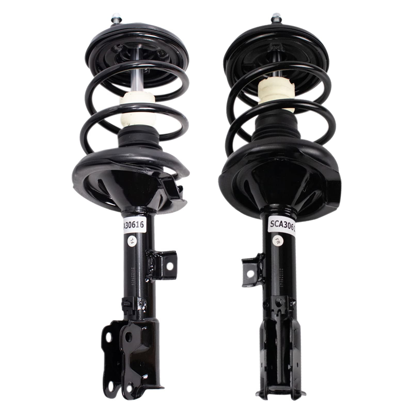 TRQ Front Strut & Coil Spring Assembly Set Driver & Passenger Sides ...