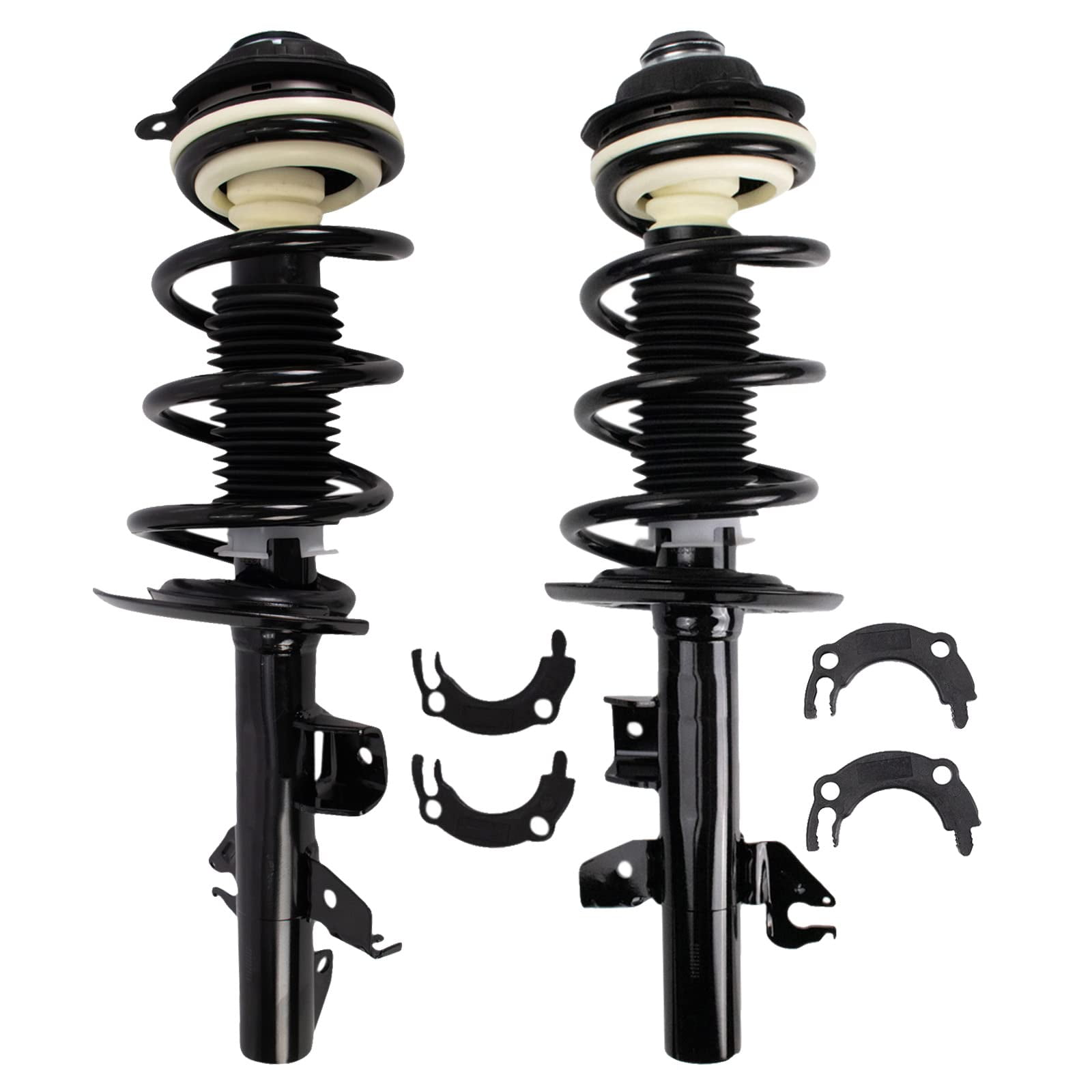 TRQ Front Strut & Coil Spring Assembly Set Driver & Passenger Sides ...