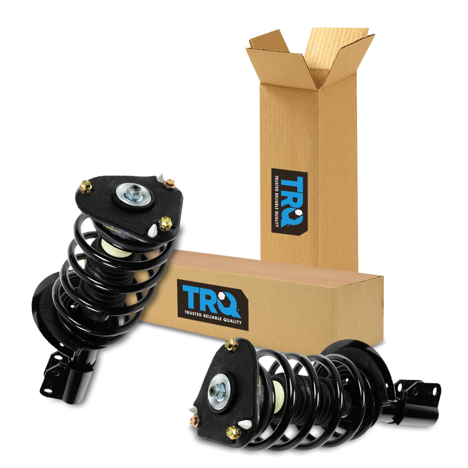 TRQ Front Strut & Coil Spring Assembly Set Driver & Passenger Sides ...