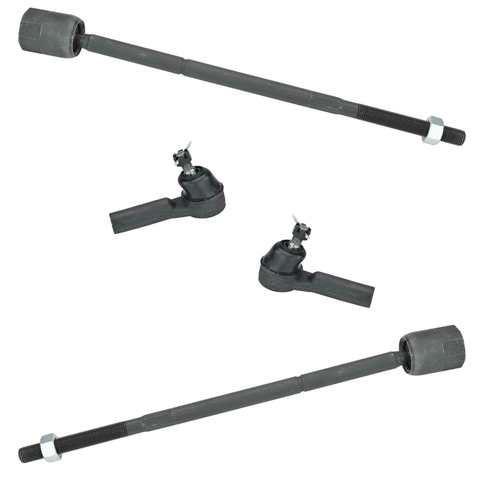 TRQ Front Tie Rod Set Fits Select 2004-2007 Ford Freestar Mercury ...