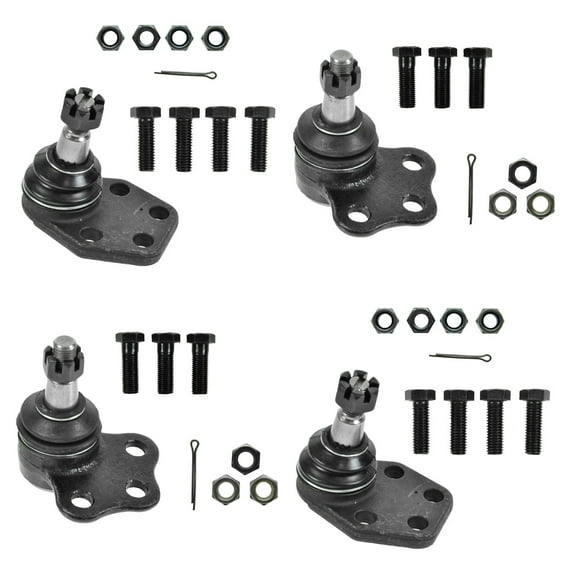 TRQ Front Upper & Lower Ball Joints Kit Set of 4 for 00-01 Dodge Ram ...