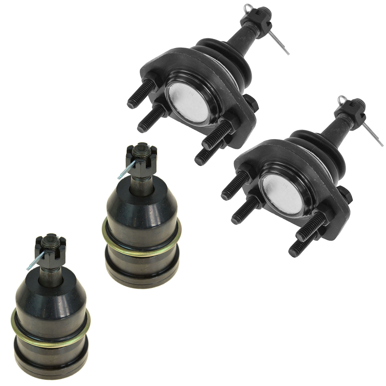 TRQ Front Upper & Lower Ball Joints Kit Set of 4 for 84-96 Chevy ...