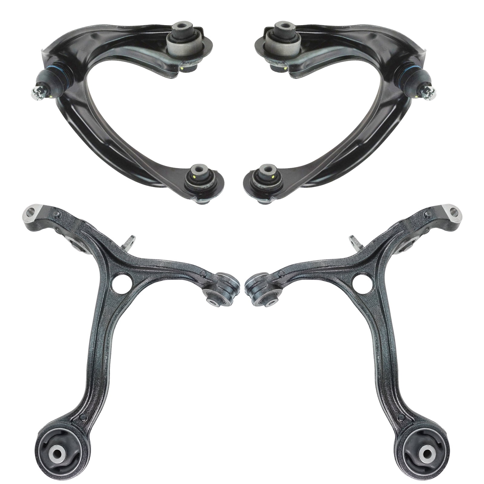 TRQ Front Upper Lower Control Arm Assembly Suspension Kit Set 4pc for ...