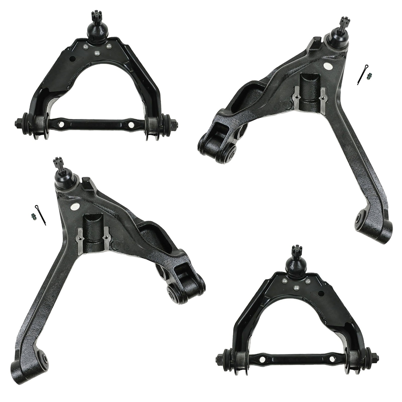 TRQ Front Upper & Lower Control Arms w/ Ball Joint 4pc Set for Dakota ...