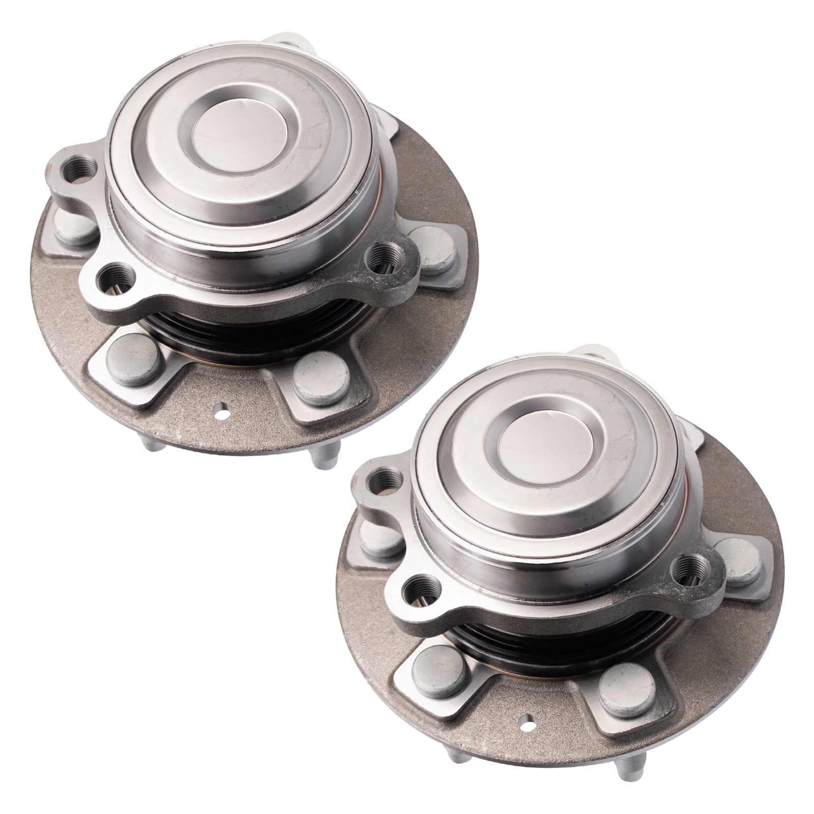 TRQ Front Wheel Bearing & Hub Assembly Set Fits Silverado Tahoe Sierra ...