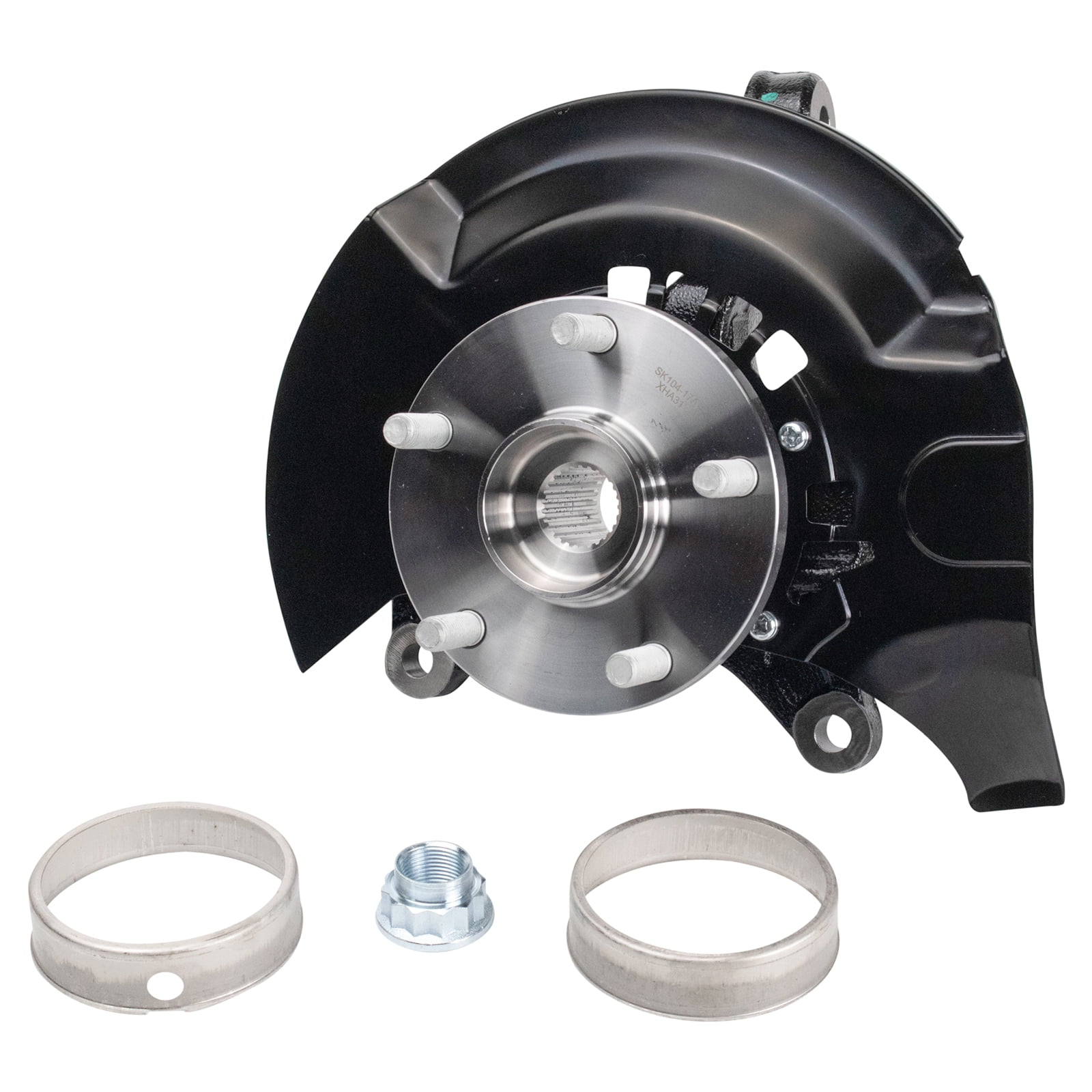 TRQ Front Wheel Bearing & Hub Assembly with Knuckle LH for Toyota Camry New BHA42832 - Walmart.com