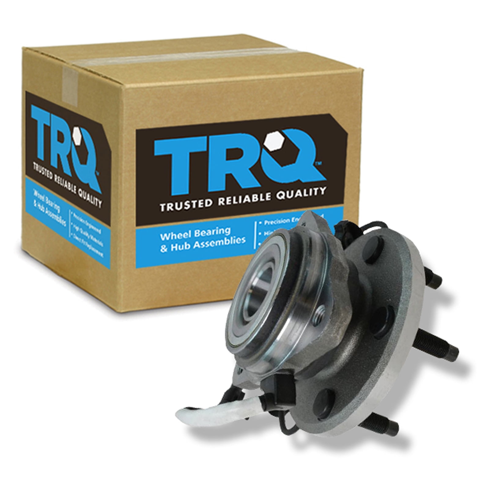 TRQ Front Wheel Hub & Bearing for Ford Ranger Mazda Pickup Truck 4WD 4x4 w/ABS BHA53958 Fits ...