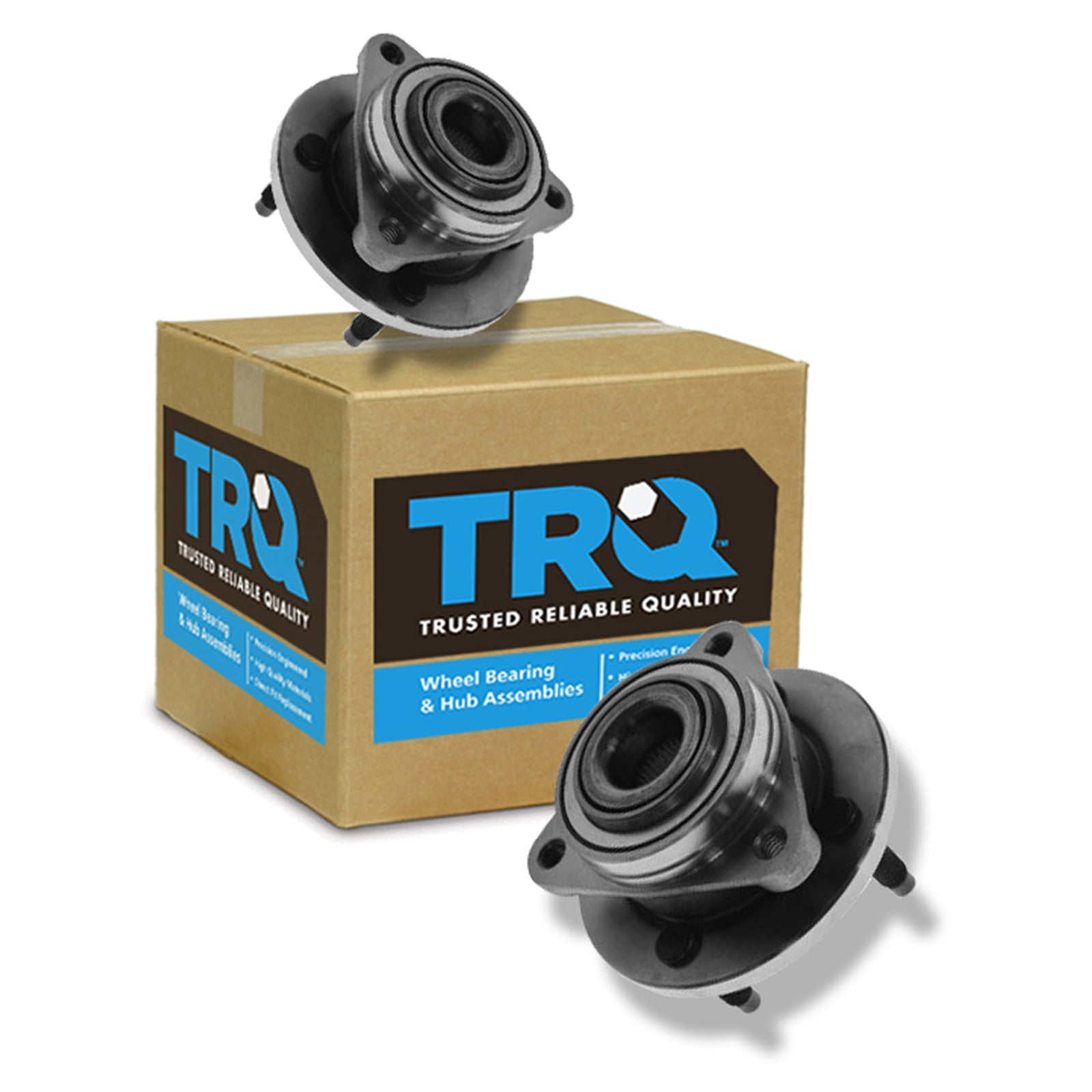 TRQ Front Wheel Hub & Bearing Left & Right Pair for Cobalt Pontiac G5 ...