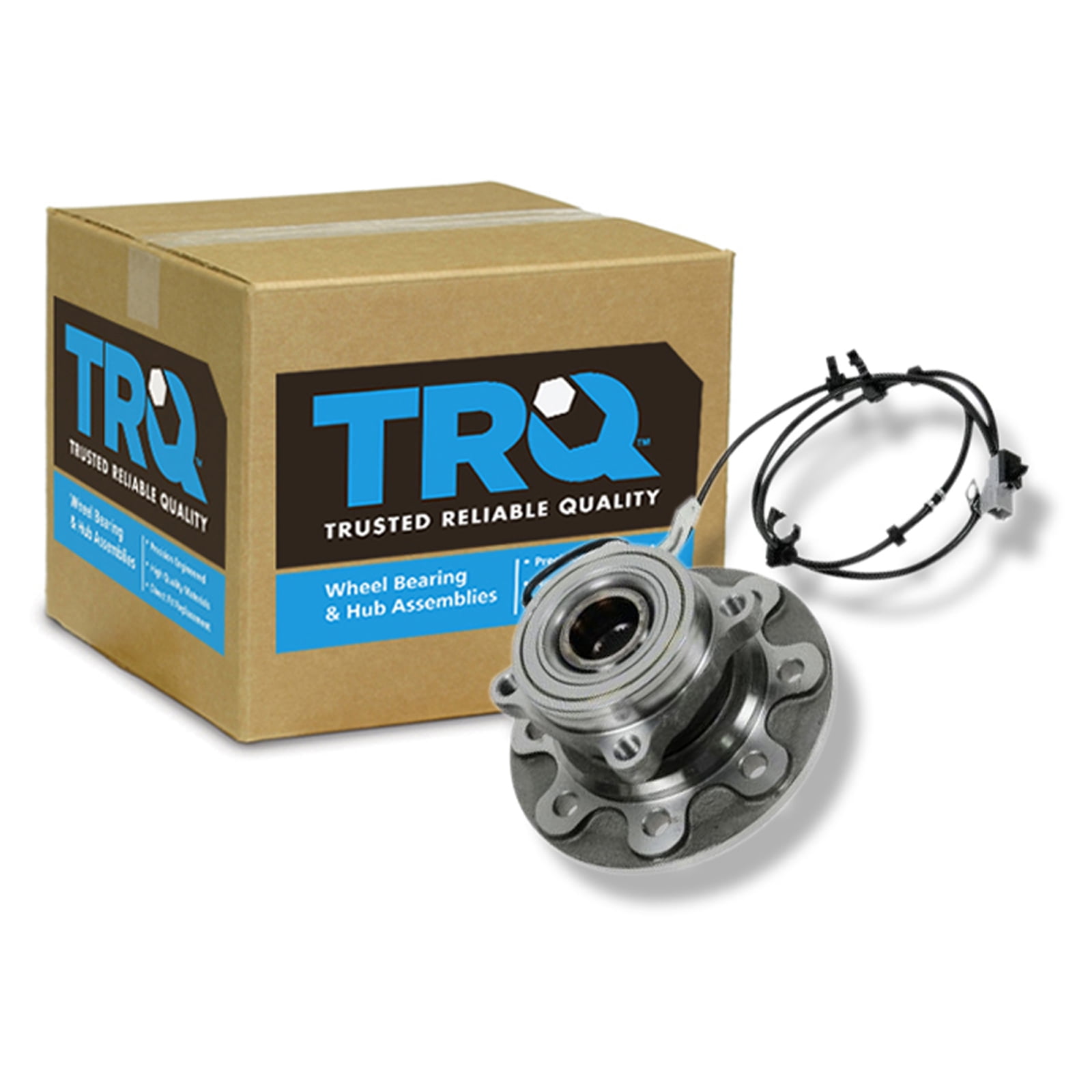 TRQ Front Wheel Hub & Bearing Passenger RH Right for 98-99 Dodge Ram 2500 4WD BHA53967 - Walmart.com