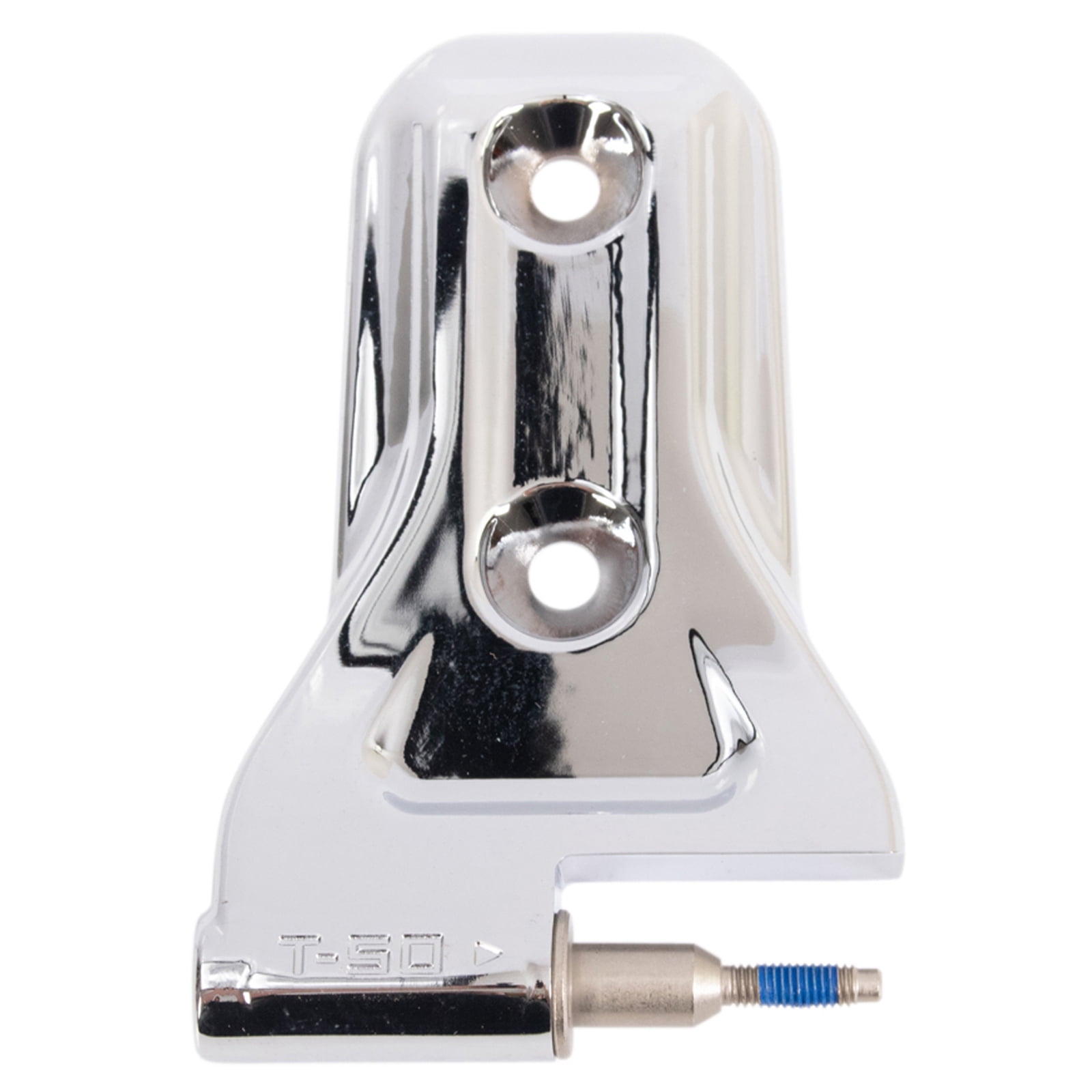 TRQ Front or Rear Upper Door Hinge LH Side Chrome for Jeep Wrangler ...