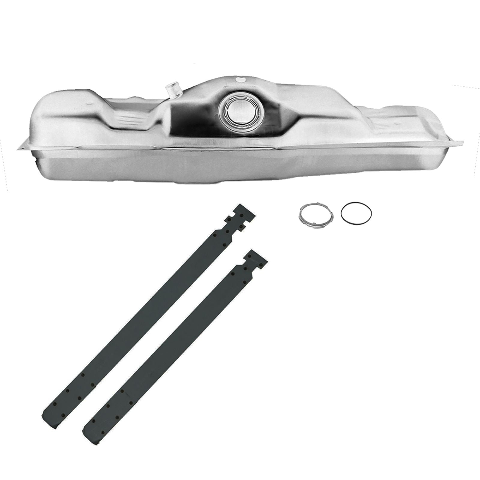 TRQ Fuel Gas Tank w/ Straps Kit Set 19 Gallon for Ford F-Series Pickup ...