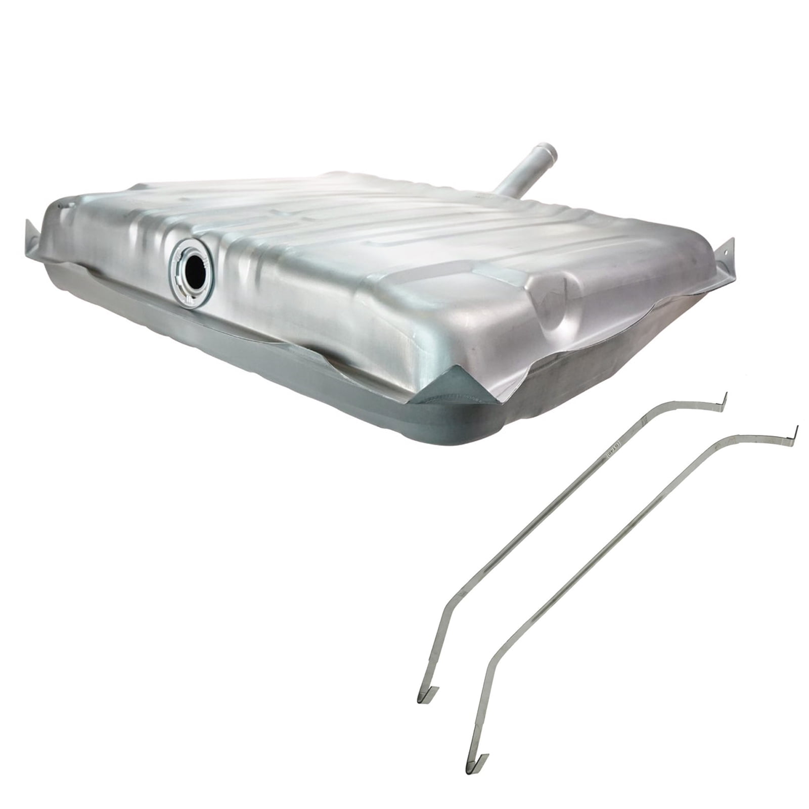 TRQ Fuel Gas Tank with Straps 20 Gallon for 65-66 Chevy Bel Air ...