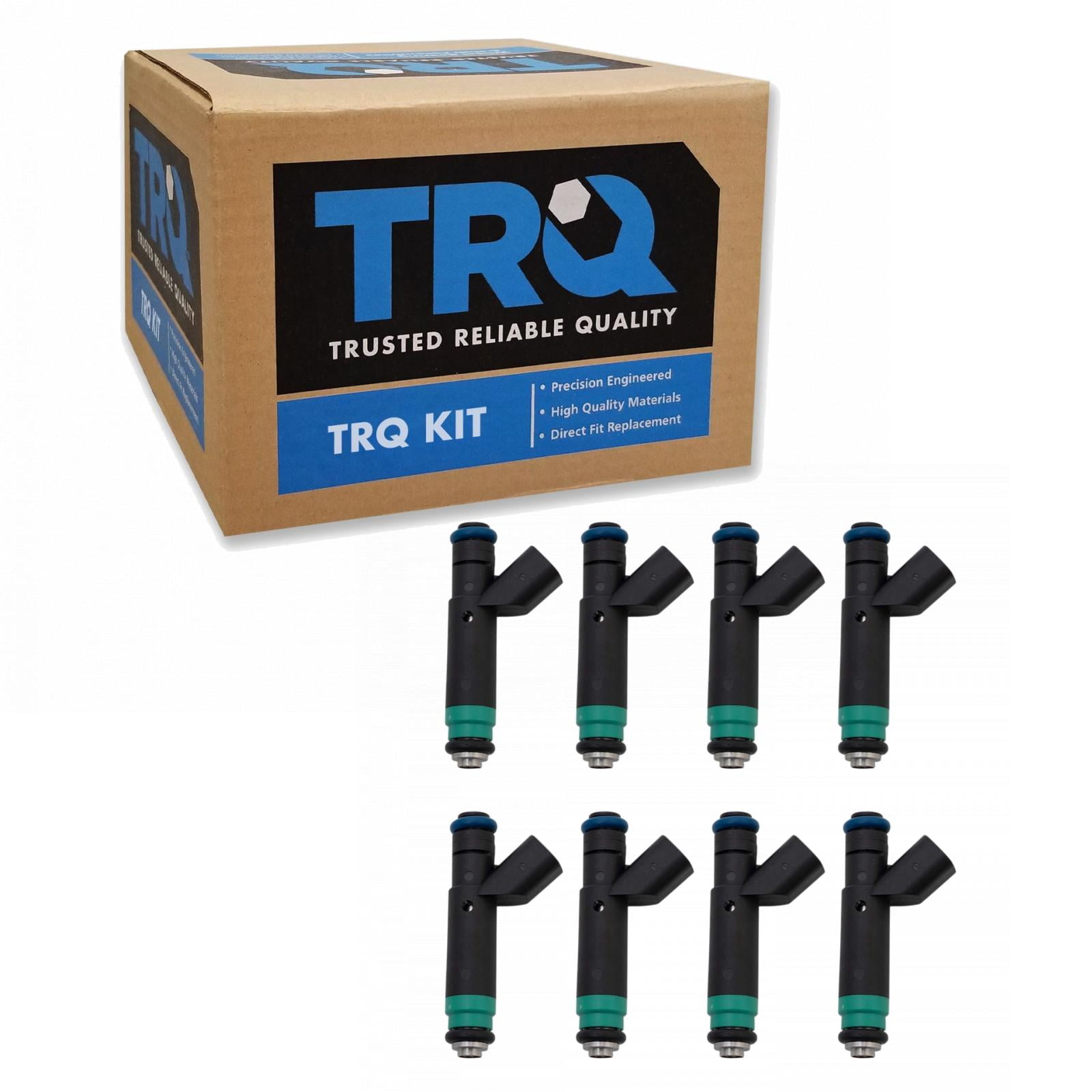 TRQ Fuel Injector Kit Set of 8 for Dakota Durango Grand Cherokee Ram ...