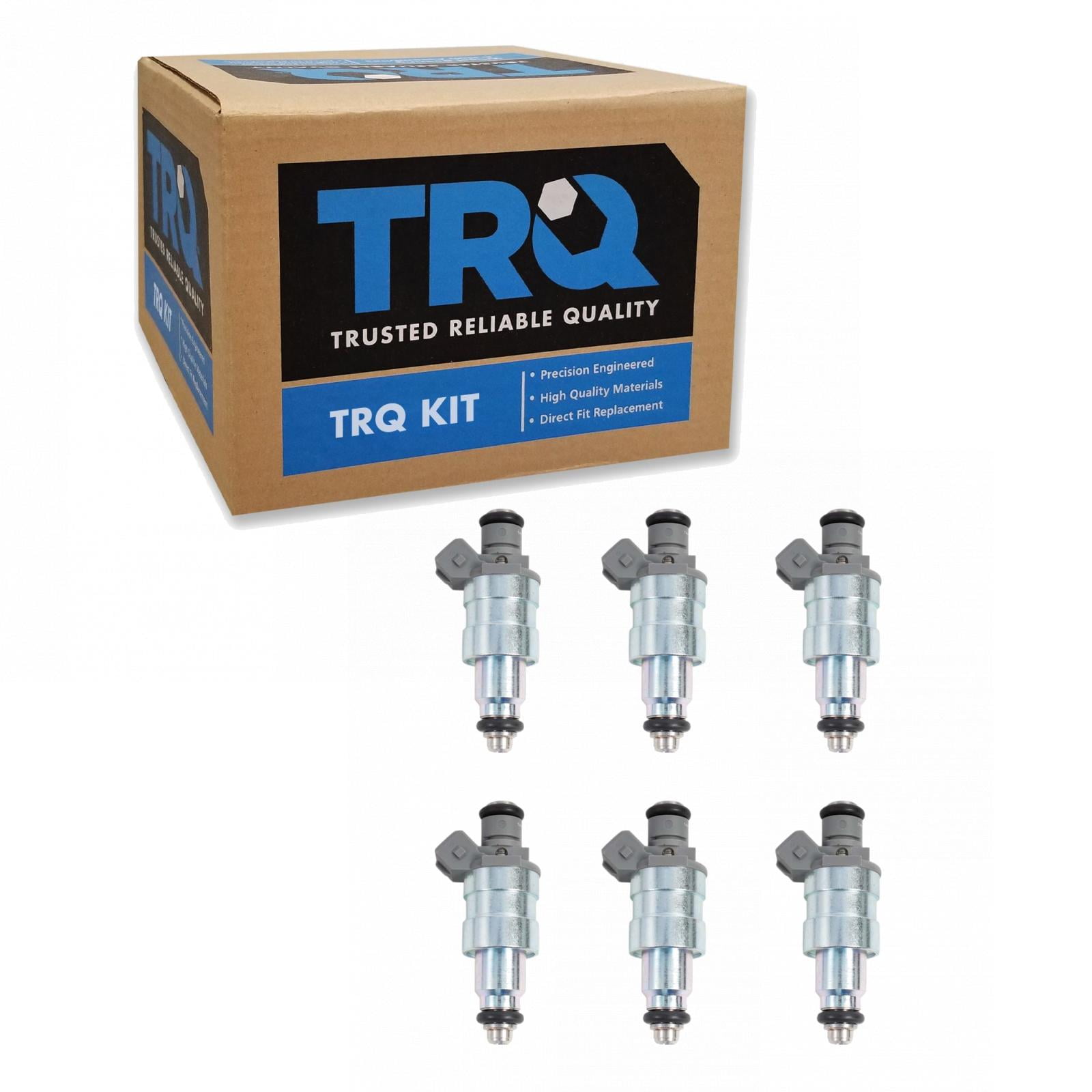 TRQ Fuel Injector Kit Set of 6 for Jeep Cherokee Grand Wrangler 4.0L ...