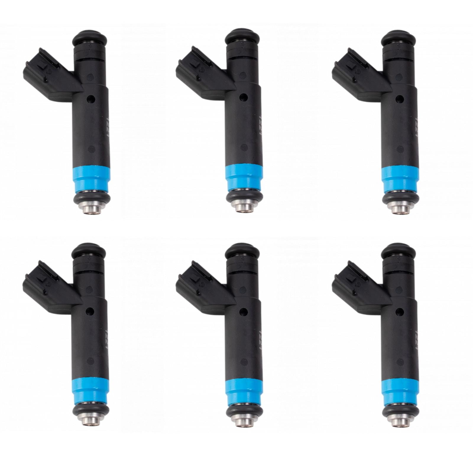 TRQ Fuel Injector Kit Set of 6 for Jeep Cherokee Grand Wrangler 4.0L ...