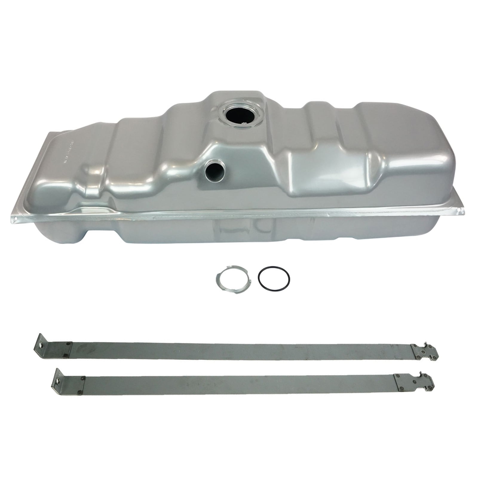 TRQ Gas Fuel Tank 25 Gallon w/ Strap Kit Set for Chevy GMC C/K Pickup 8 ...