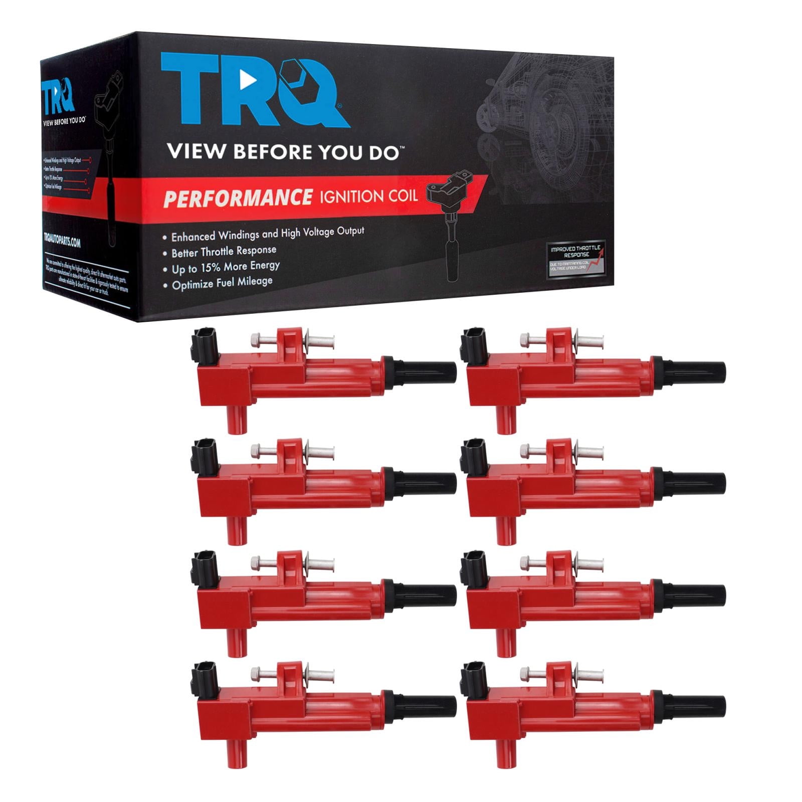 TRQ Ignition Coil Set Fits 2008-2009 Chrysler Aspen 2008-2010 Dodge ...