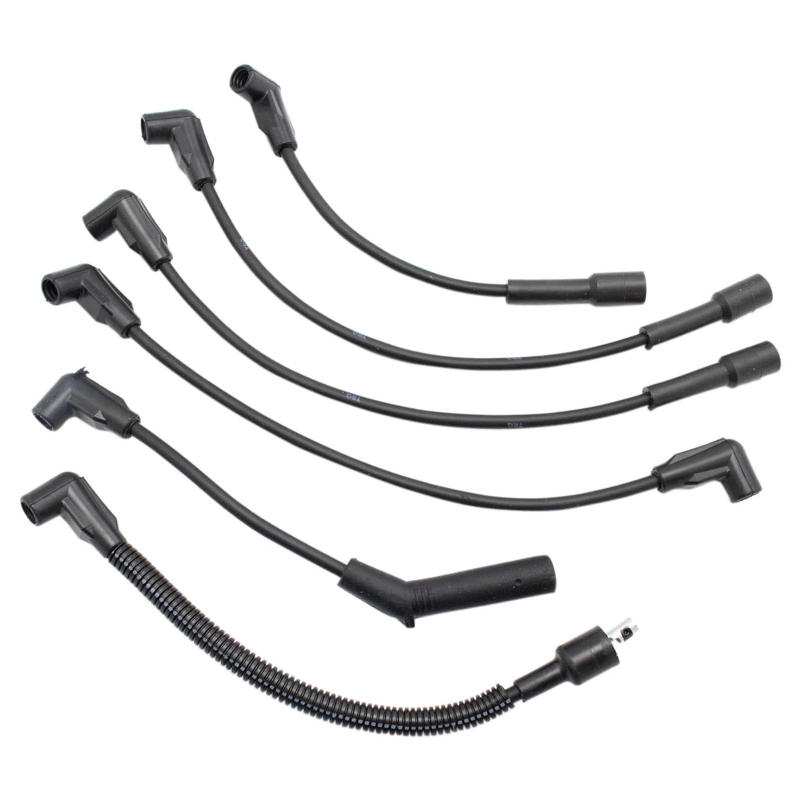 TRQ Ignition Engine Spark Plug Wire Kit Set Direct fit for Wrangler ...