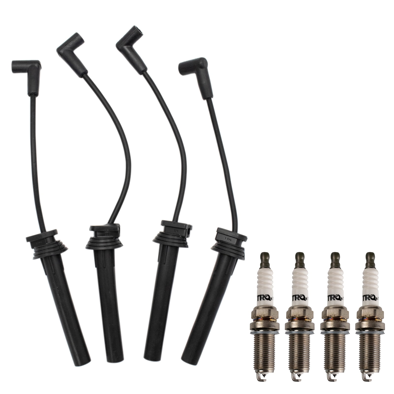 TRQ Ignition Kit Spark Plug & Wire Set For Chrysler Sebring L4 2.4L ...