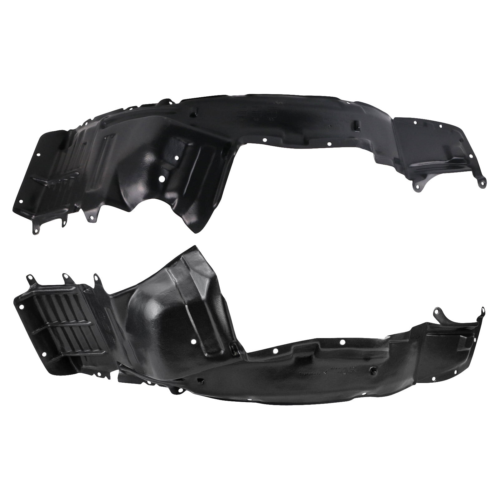 TRQ Inner Fender Liner Set Fits Select 2002-2003 Mitsubishi Lancer MI1248106 MI1249106 MI1251105 ...