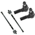 TRQ Inner & Outer Tie Rod End Front LH RH Set for Mitsubishi Lancer ...