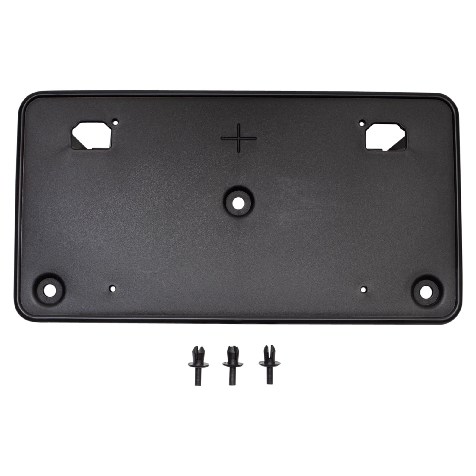 TRQ License Plate Bracket Black Fits 2010-2014 Volkswagen Golf GTI ...