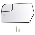 TRQ Mirror Glass Heated with Spotter Driver Side Left LH for Ford ...