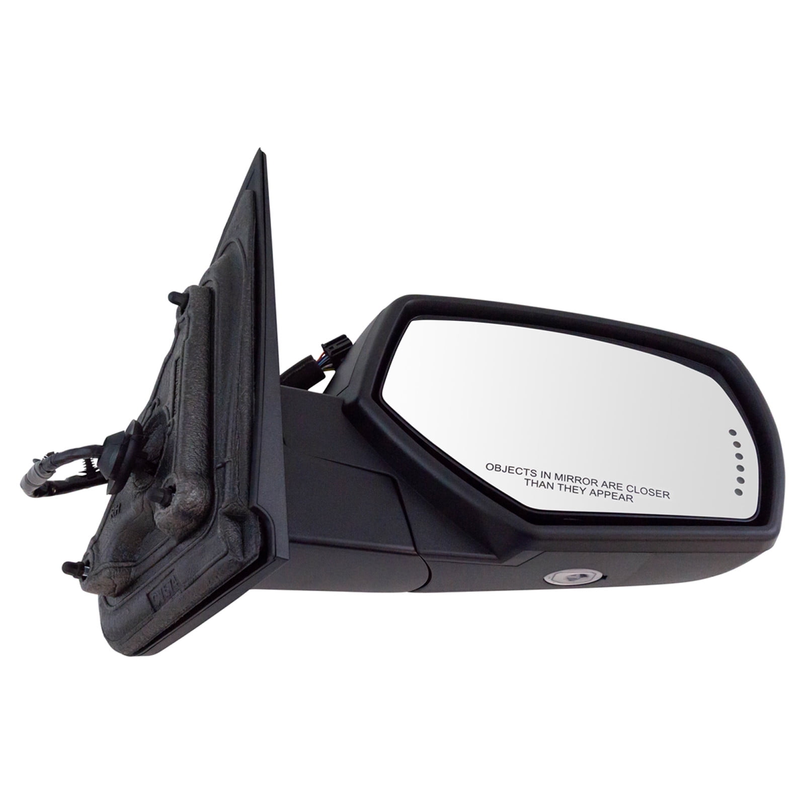 TRQ Right Mirror Passenger Side Fits 14-18 Chevrolet Silverado 1500 19 ...