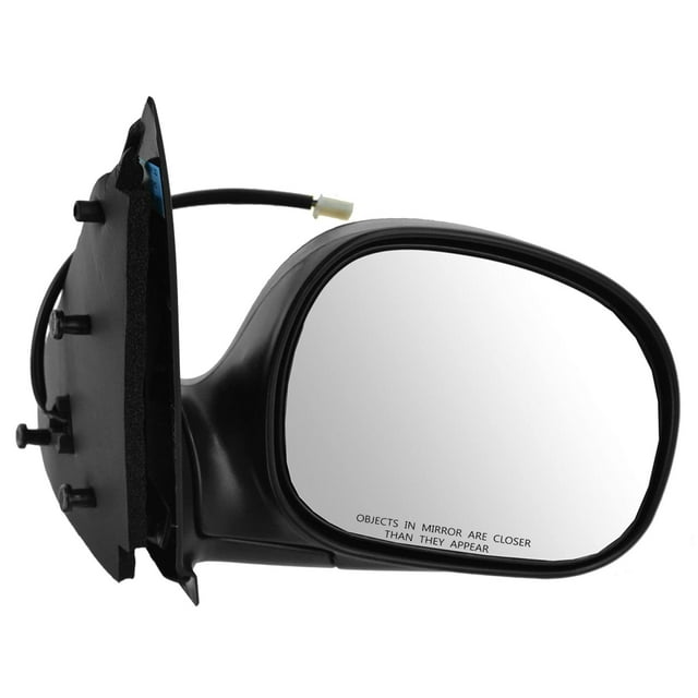 TRQ Mirror Side View Power Textured Black RH Passenger Side for Ford ...