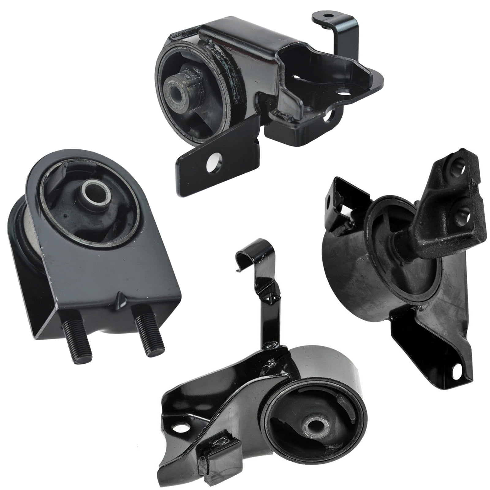 TRQ Motor Engine & MT Transmission Mounts Set Kit for 99-03 Protege 1 ...