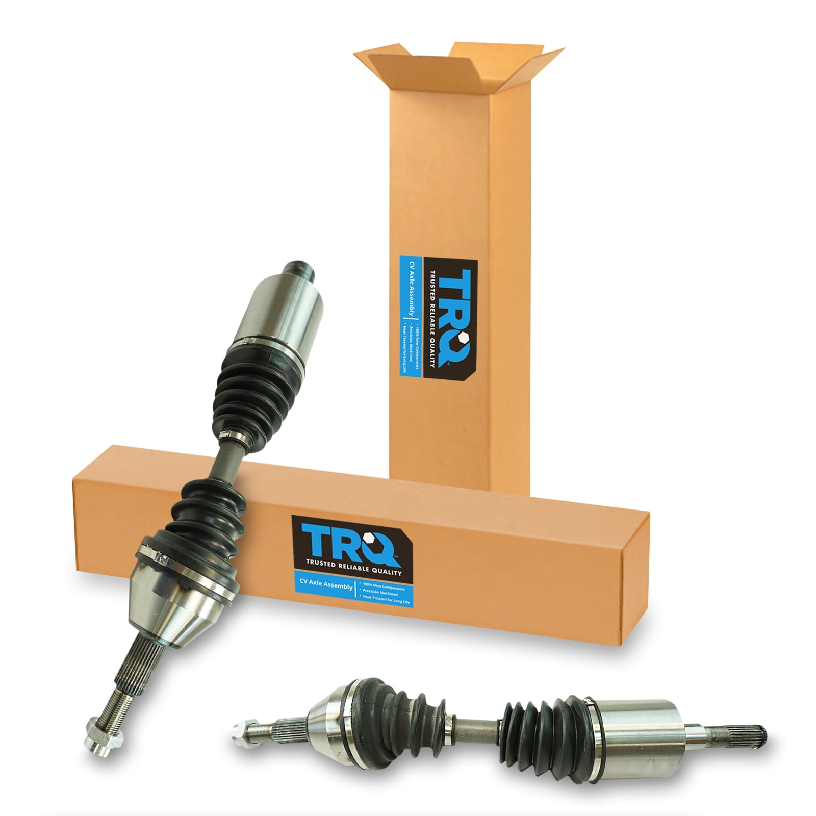TRQ New Front CV Axle Shaft Pair Driver & Passenger Set 2pc for Liberty ...
