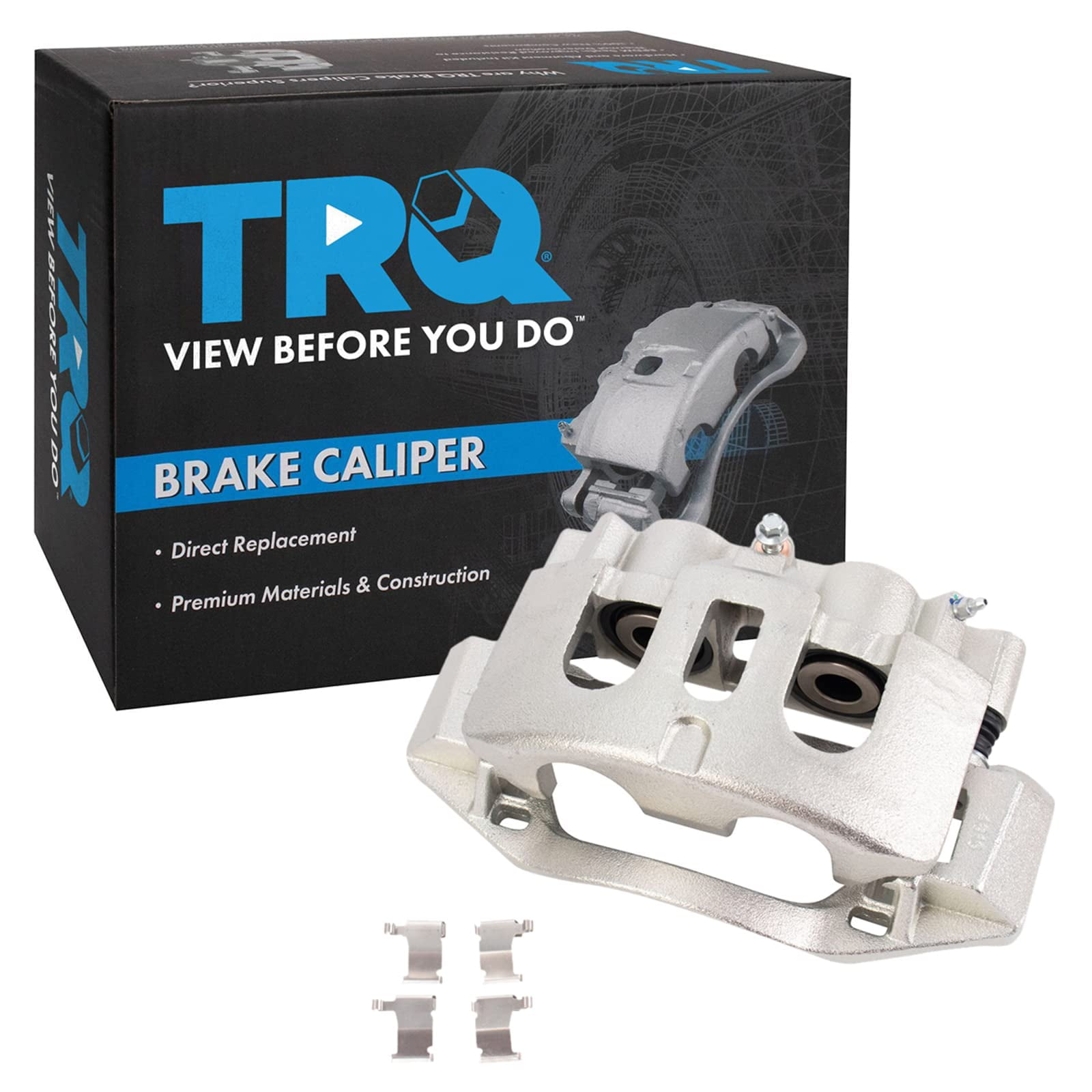 TRQ Rear Brake Caliper Compatible with Chevy Silverado 2500 3500HD ...