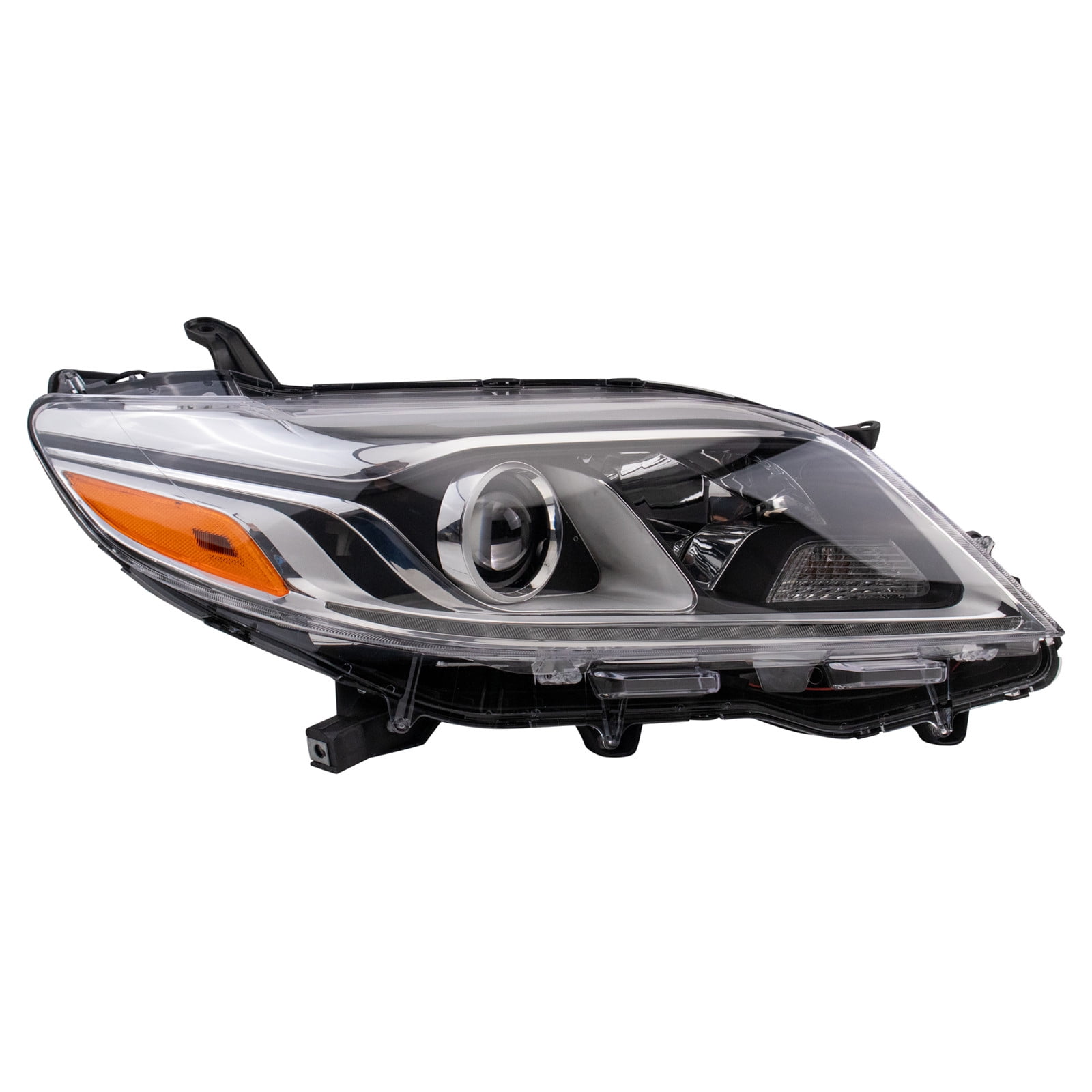 TRQ Passenger Side Headlight Assembly Halogen Fits 2015-2020 Toyota ...