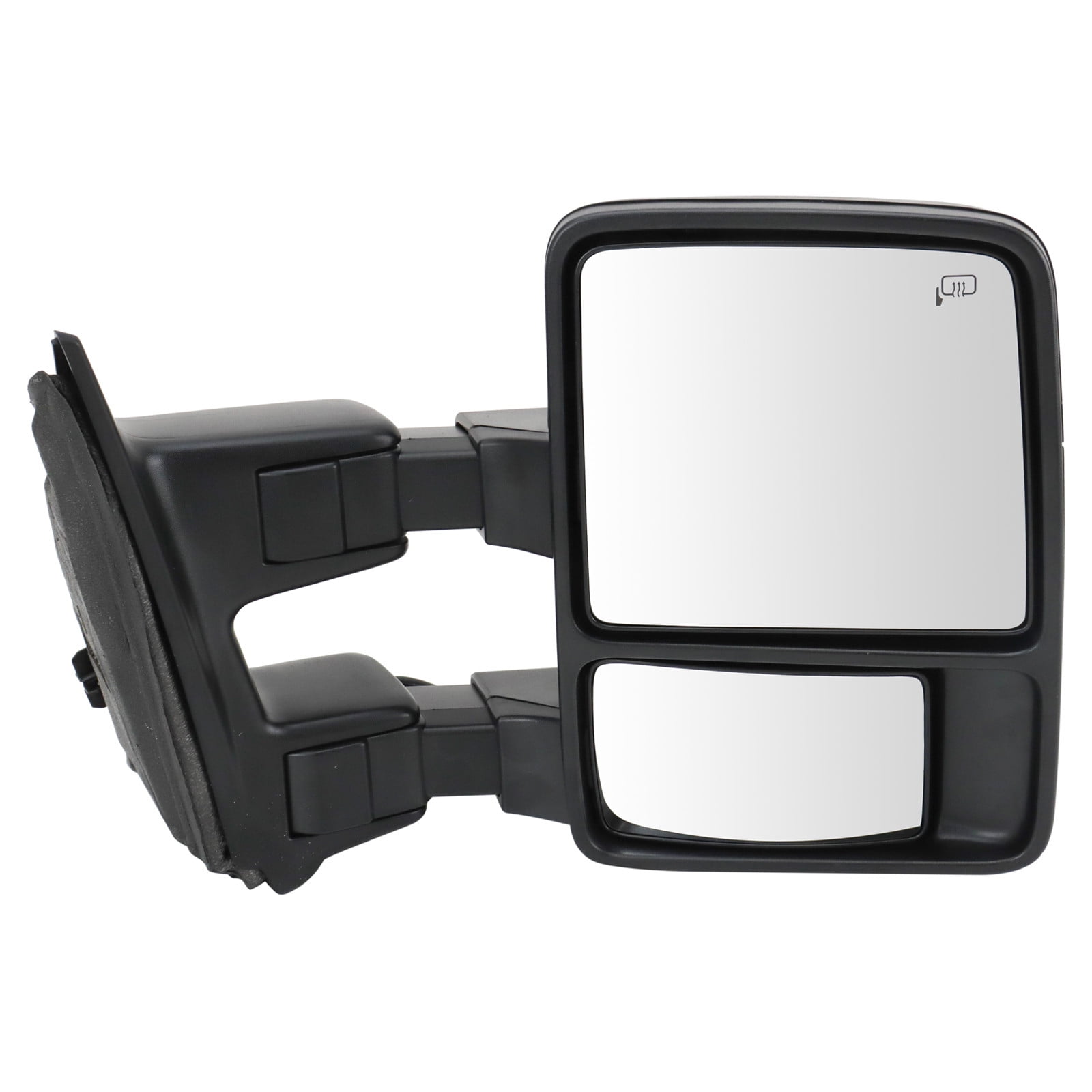 TRQ Passenger Side Mirror Power Heated Textured Black with Turn Signal ...